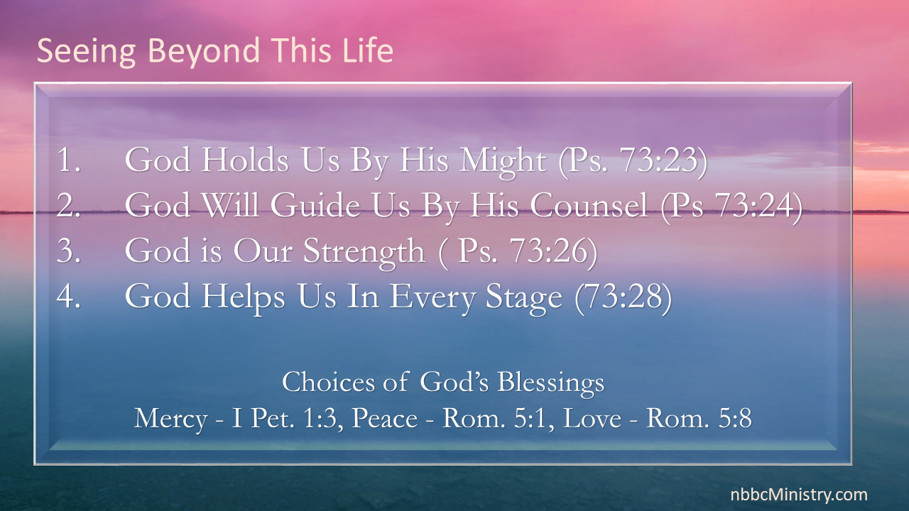 Psalm 73 The Message MyarSumlee